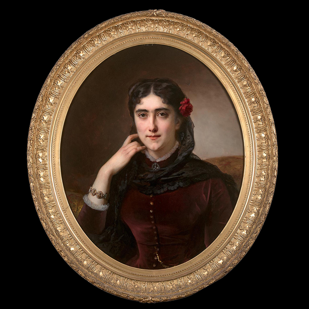 Galerie de Frise | Hermann WINTERHALTER (1801-1891) – Portrait de ...